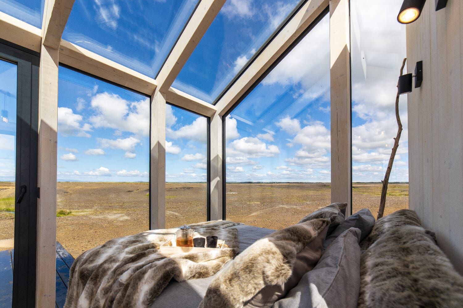 This unique cottage in Iceland is made entirely of glass and ready to ...